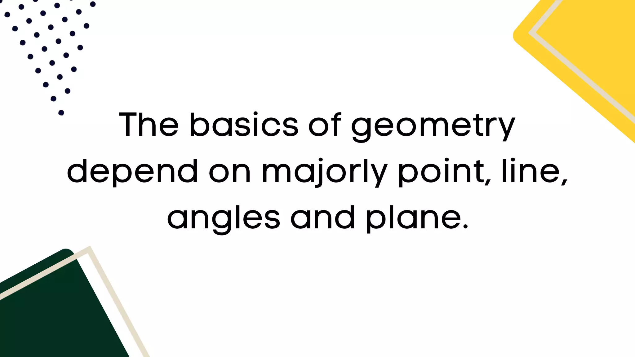 UNDEFINED TERMS IN GEOMETRY | PPTX