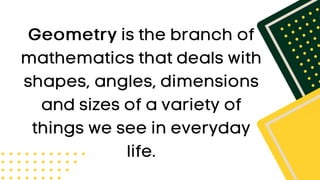 UNDEFINED TERMS IN GEOMETRY | PPTX