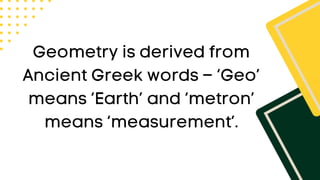 UNDEFINED TERMS IN GEOMETRY | PPTX
