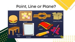 UNDEFINED TERMS IN GEOMETRY | PPTX