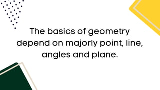 UNDEFINED TERMS IN GEOMETRY | PPTX