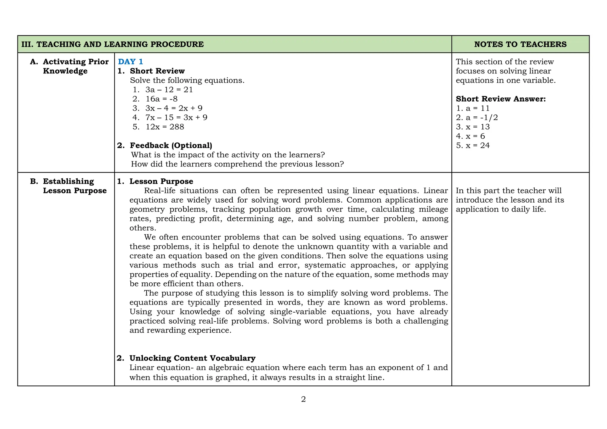 Grade 8 - Mathematics Quarter 3 week2 2025 | PDF