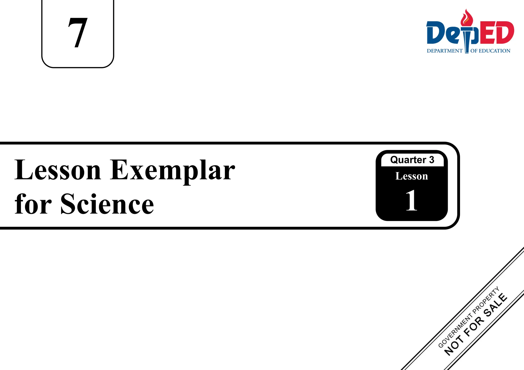 Q3_LE_Science 7_Lesson 1_Week 1.pdf grade 7 | PDF