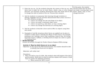 Q3_LE_Science 7_Lesson 1_Week 1.pdf grade 7 | PDF | Physics | Science