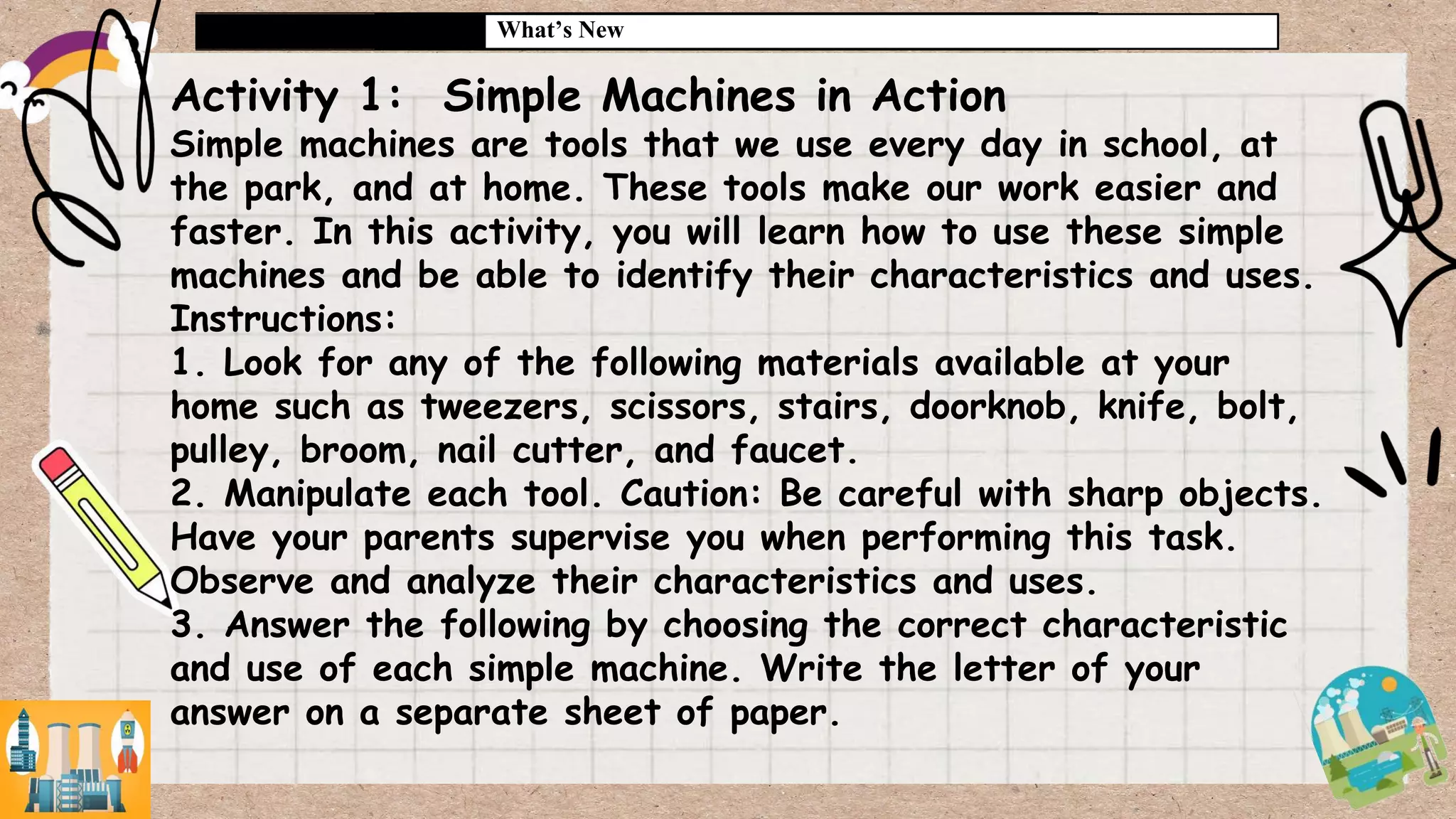 Q3 Lesson 10_Characteristics and Uses of Simple Machine.pptx