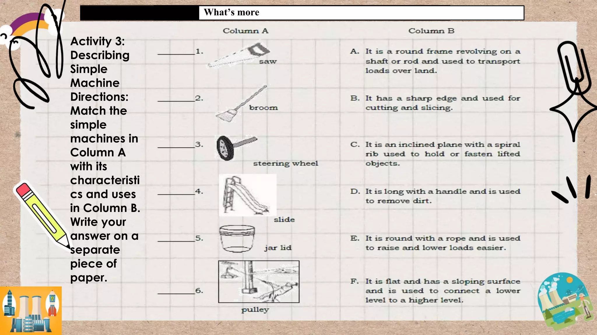 Q3 Lesson 10_Characteristics and Uses of Simple Machine.pptx