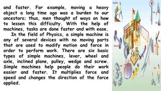 Q3 Lesson 10_Characteristics and Uses of Simple Machine.pptx