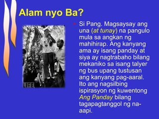 Q3 lesson 23 ramon magsaysay | PPT