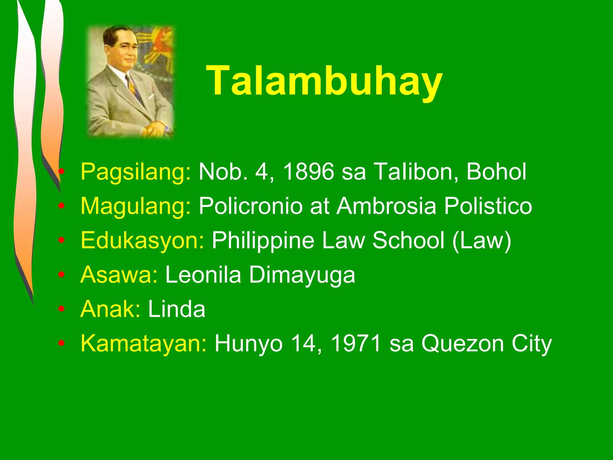 Q3 lesson 24 carlos p. garcia | PPTX