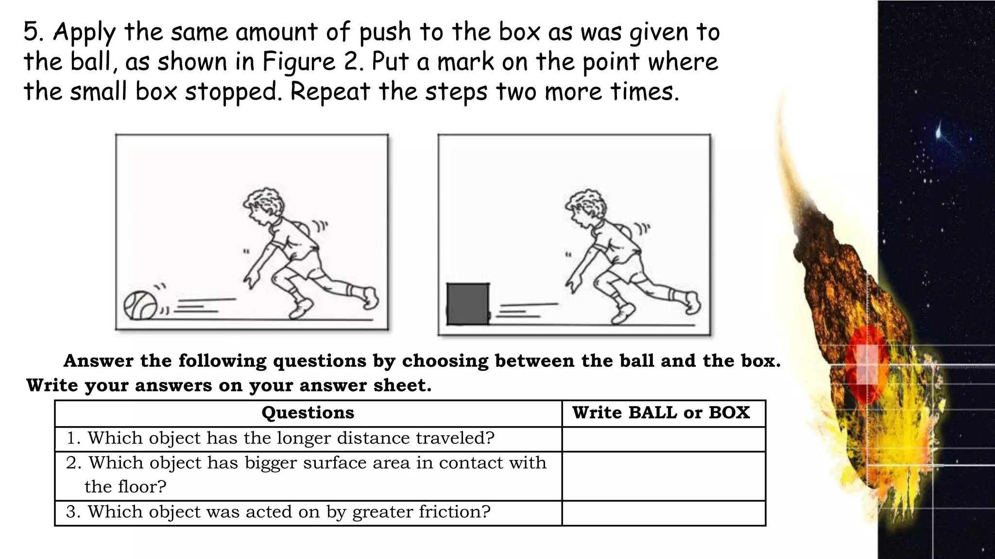 Q3 Lesson 5 How Friction Affects Moving Objectspptx Physics Science