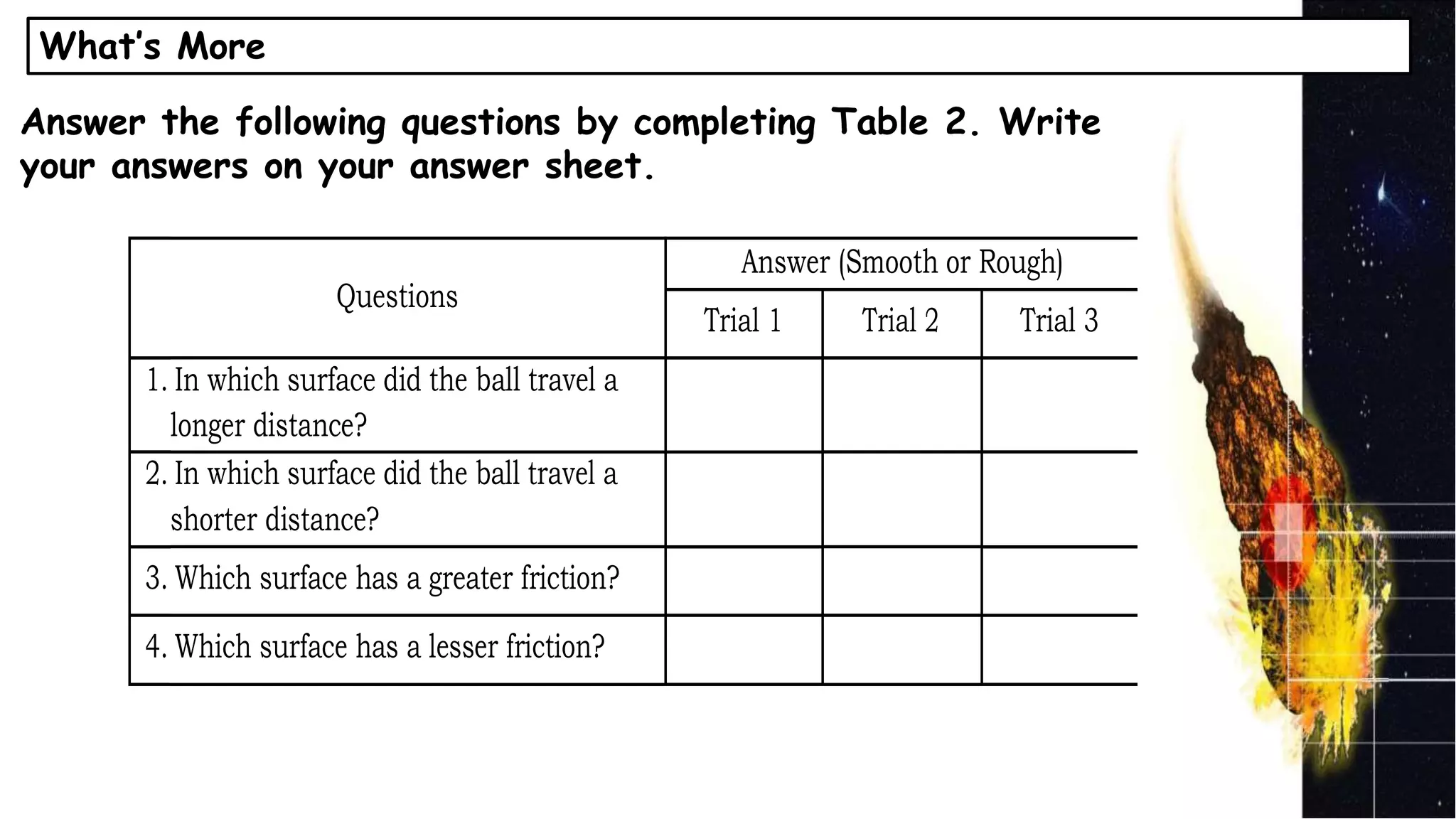 Q3 Lesson 5 How Friction Affects Moving Objectspptx Physics Science
