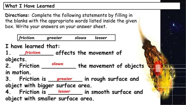 Q3 Lesson 5_ How Friction Affects Moving Objects.pptx | Physics | Science
