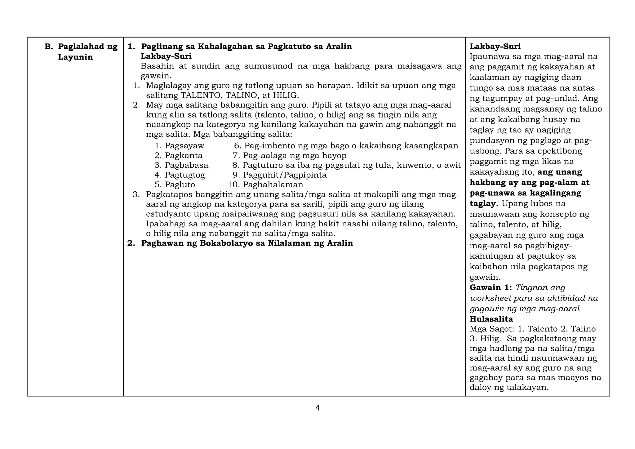 Q3_LE_VE7_Lesson 1_Week-1.pdf importants | PDF