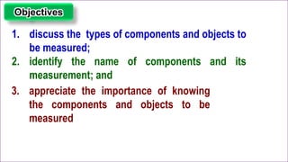 Q3 M1 Types of Components and Objects to be Measured.pptx