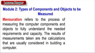 Q3 M1 Types of Components and Objects to be Measured.pptx