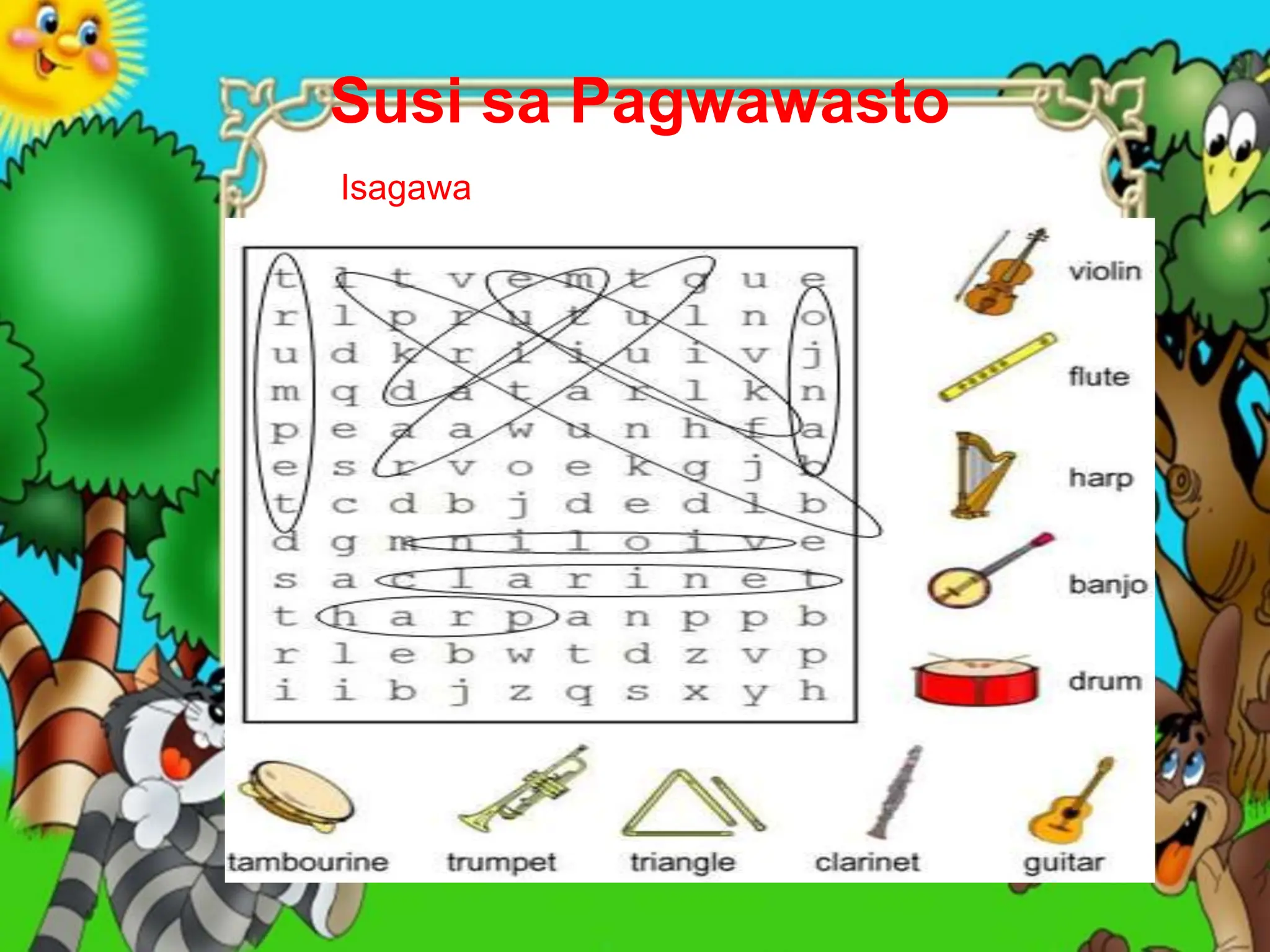 Q3_MAPEH-MUSIC_MOD 2_#identifies the common musical instruments by ...