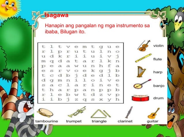 Q3_MAPEH-MUSIC_MOD 2_#identifies the common musical instruments by ...