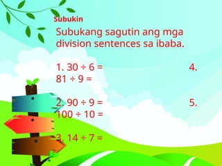Q3_MATH_MOD 2_#visualizes division of numbers up to 100 by 2,3,4,5, and ...