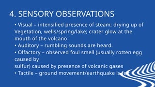Moduoe 3 Signs of Impending Volcanic Eruption | PPTX