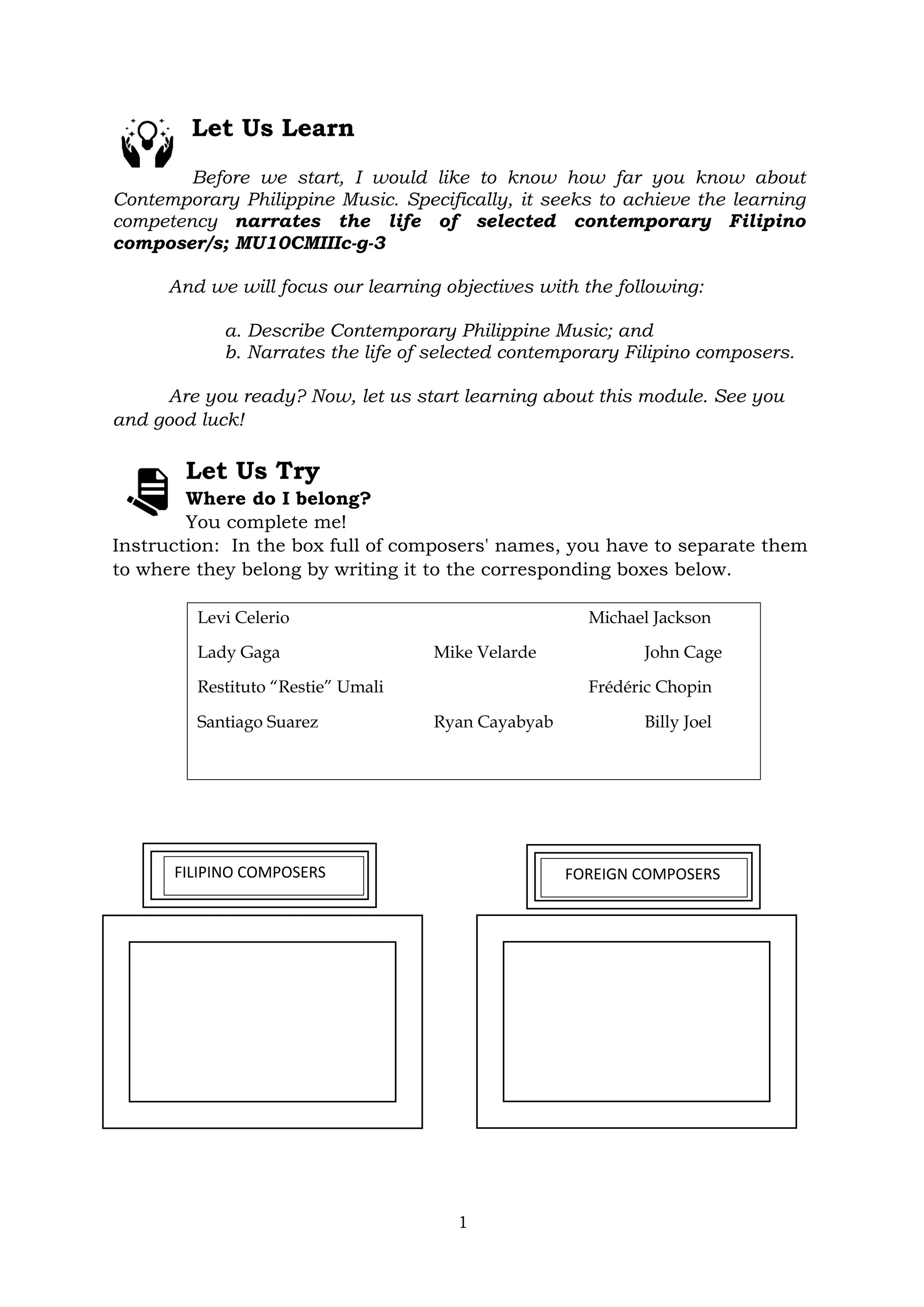 Q3 Music 10 Module 1 Philippine Contemporary music.pdf