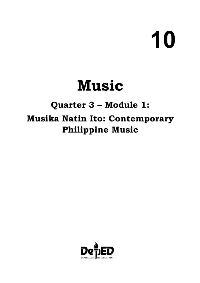 Q3 Music 10 Module 1 Philippine Contemporary music.pdf