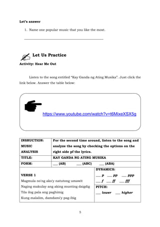 Q3 Music 10 Module 2 Tatak pinoy: Philippine Pop Music.pdf