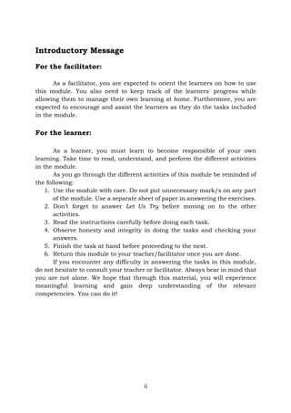 Q3 music 7 module 1 | PDF