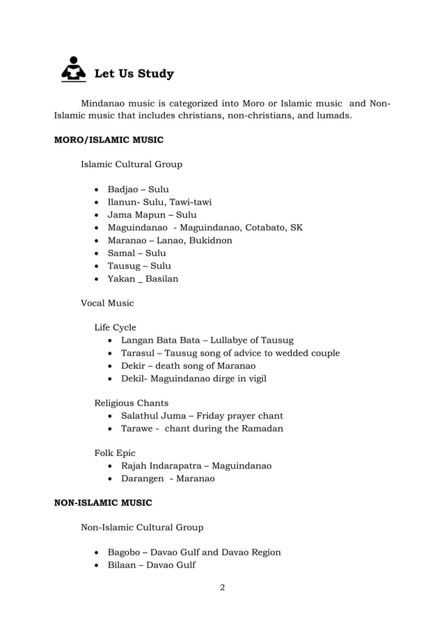 Q3 music 7 module 1 | PDF | Music | Entertainment