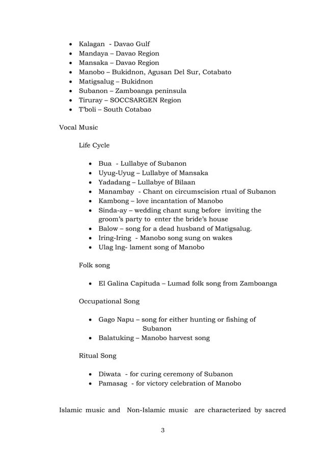 Q3 music 7 module 1 | PDF | Music | Entertainment