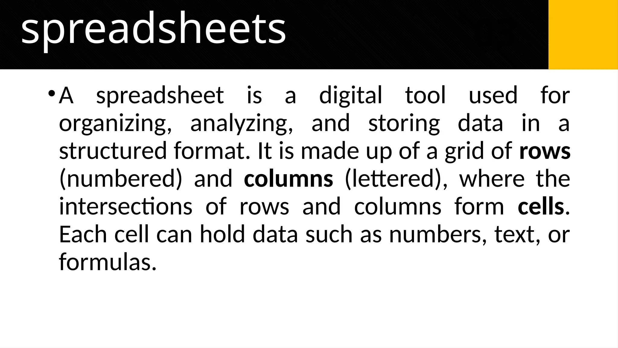 Microsoft excel advanced spreadsheets.pptx