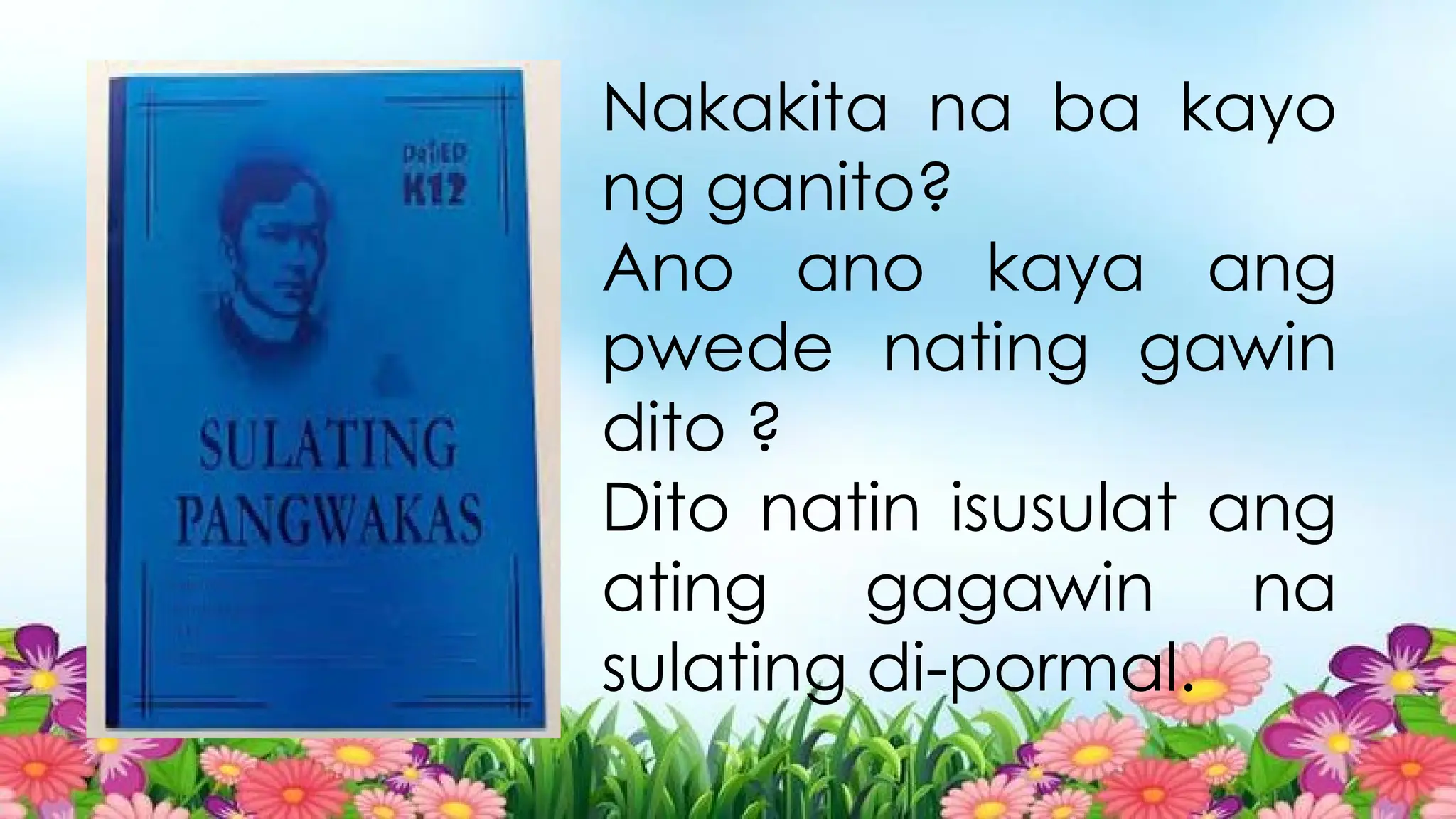 Q3 W7-FILIPINO 5.pptx Filipino 5 pagsulat ng isang sulating pormal at ...