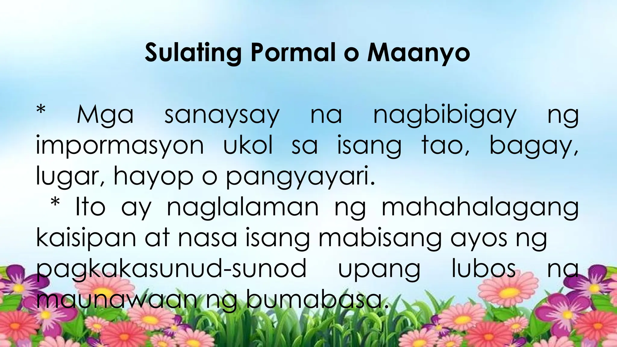 Q3 W7-FILIPINO 5.pptx Filipino 5 pagsulat ng isang sulating pormal at ...