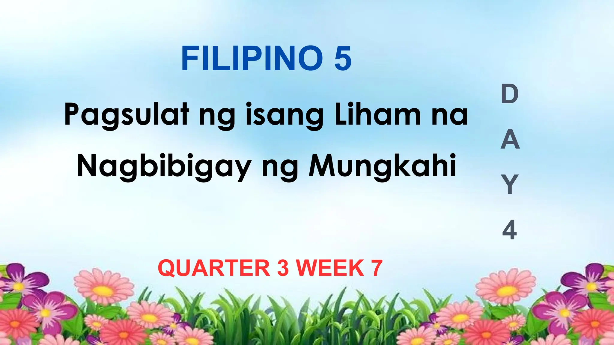 Q3 W7-FILIPINO 5.pptx Filipino 5 pagsulat ng isang sulating pormal at ...