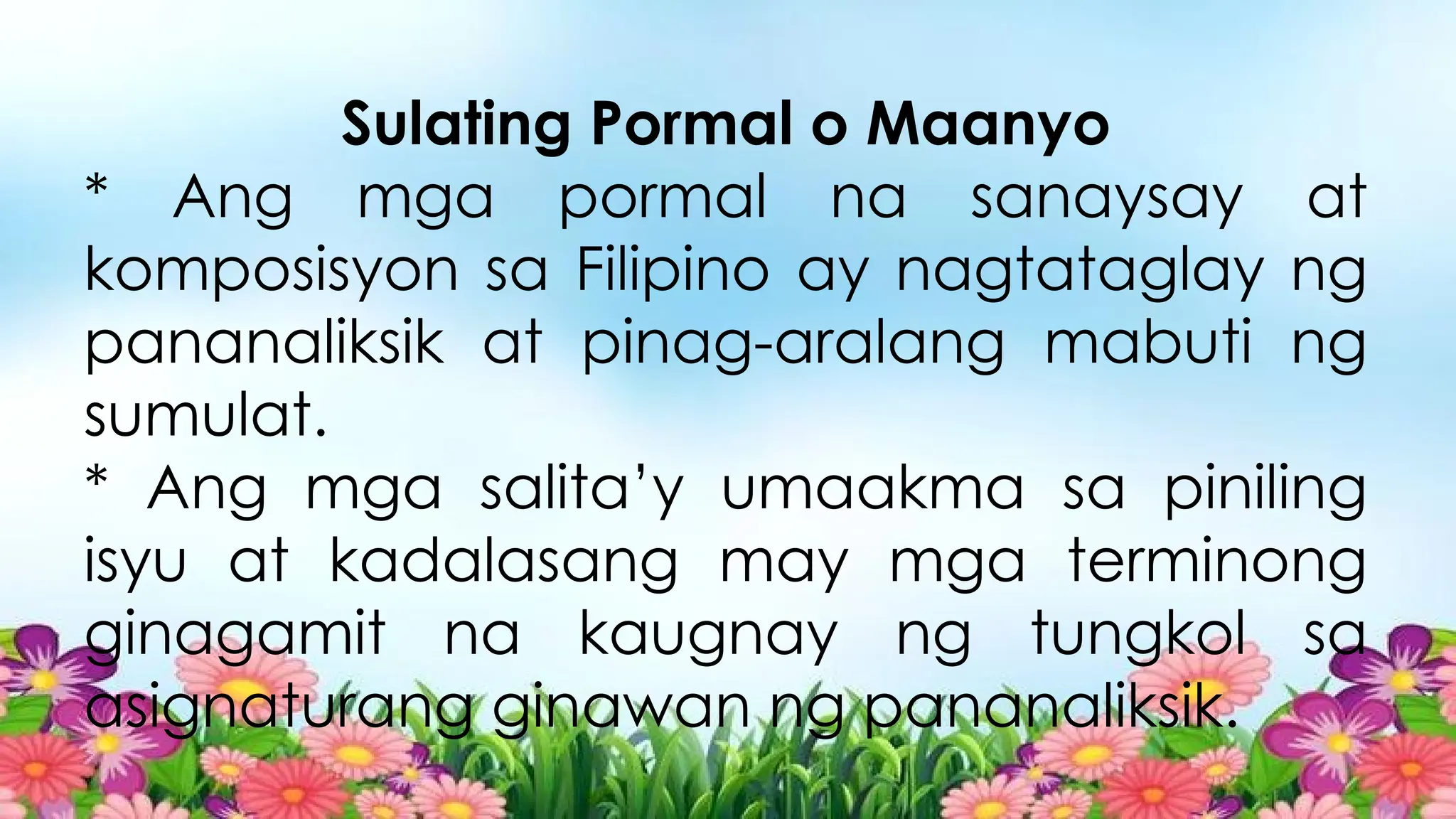 Q3 W7-FILIPINO 5.pptx Filipino 5 pagsulat ng isang sulating pormal at ...