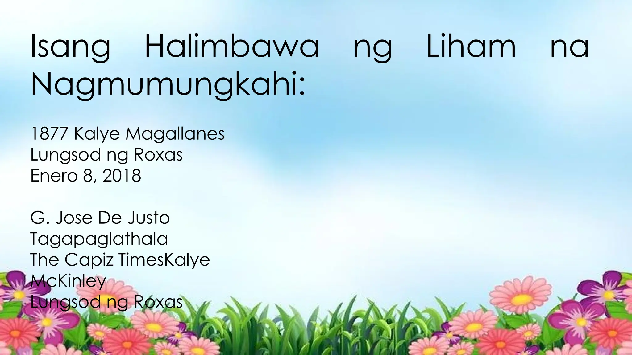 Q3 W7-FILIPINO 5.pptx Filipino 5 pagsulat ng isang sulating pormal at ...