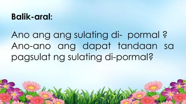 Q3 W7-FILIPINO 5.pptx Filipino 5 pagsulat ng isang sulating pormal at ...