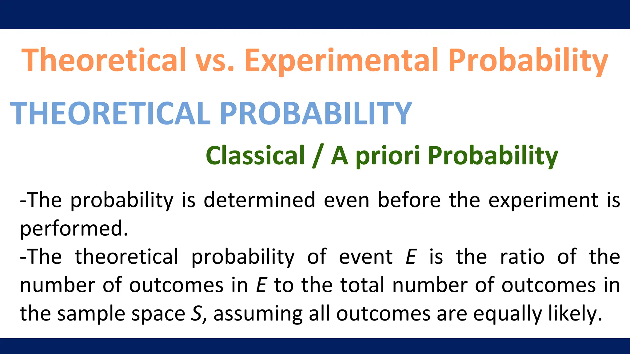 Probability Grade 10 Third Quarter Lessons | PPTX