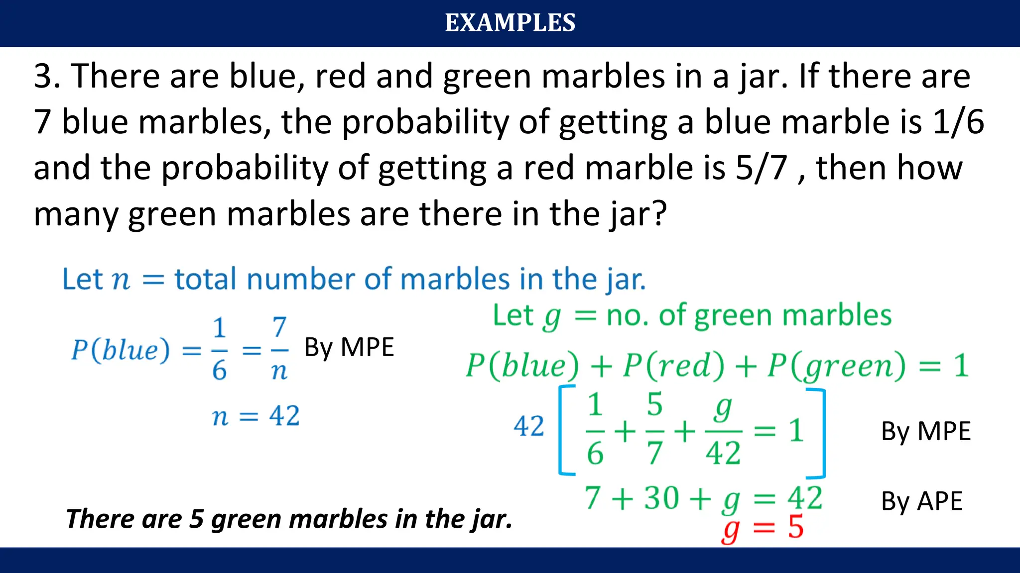Probability Grade 10 Third Quarter Lessons | PPTX