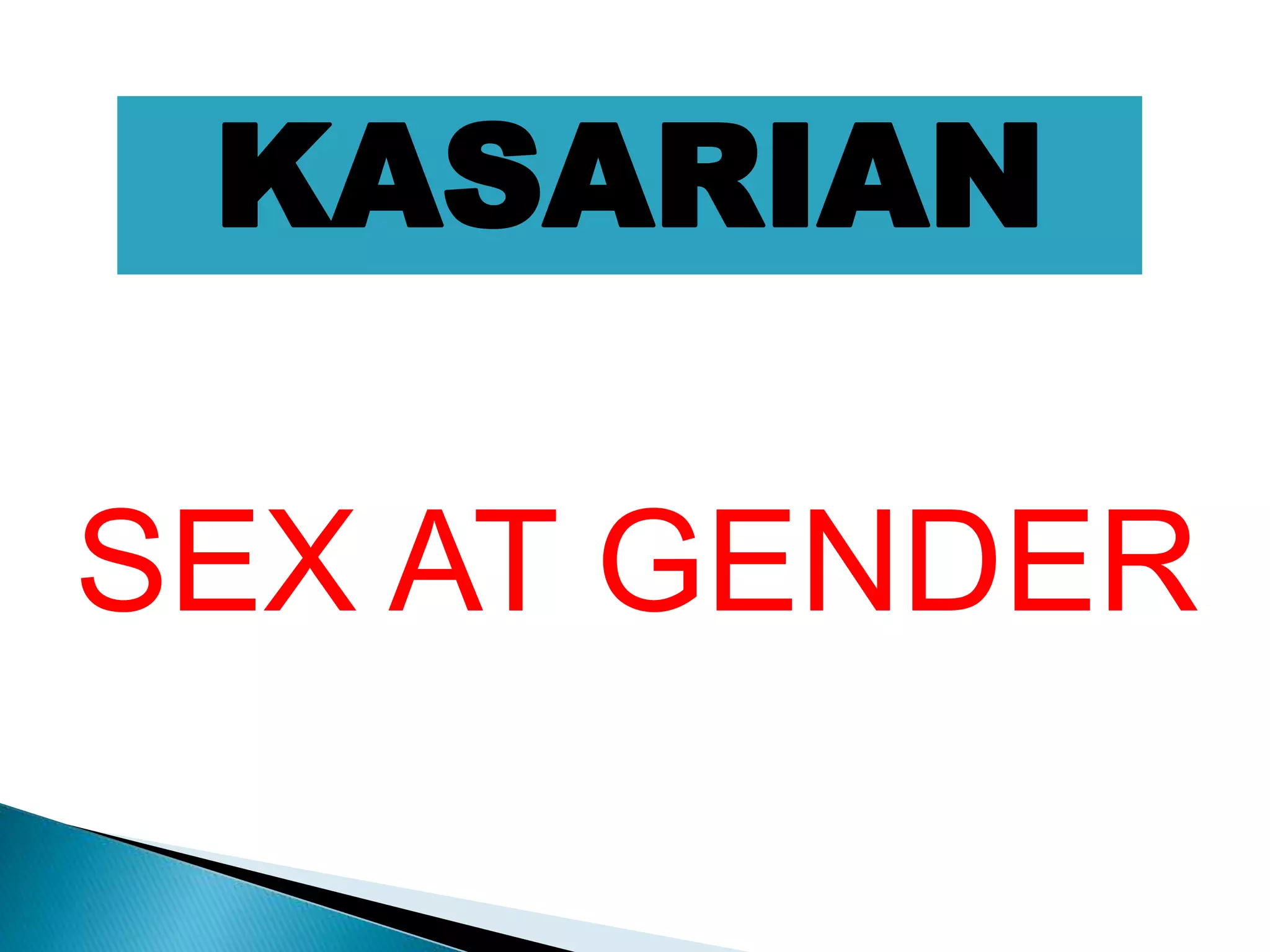 Pagkakaiba Ng Sex At Genderpptx