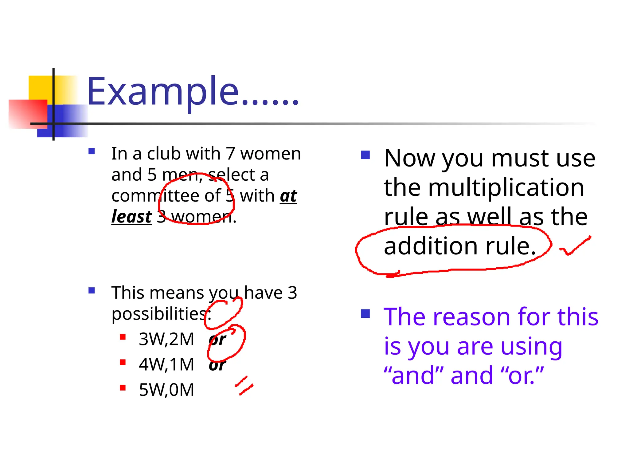 Illustrating combination and permutationppt | PPT