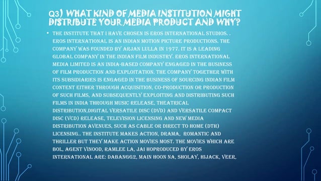 Q3) evaluation question 3 | PPT