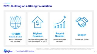 Q4-2023-Pfizer presentation publically available | PDF
