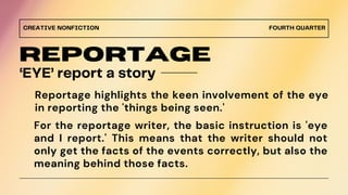 -Literary-Journalism in the field of CNF | PDF