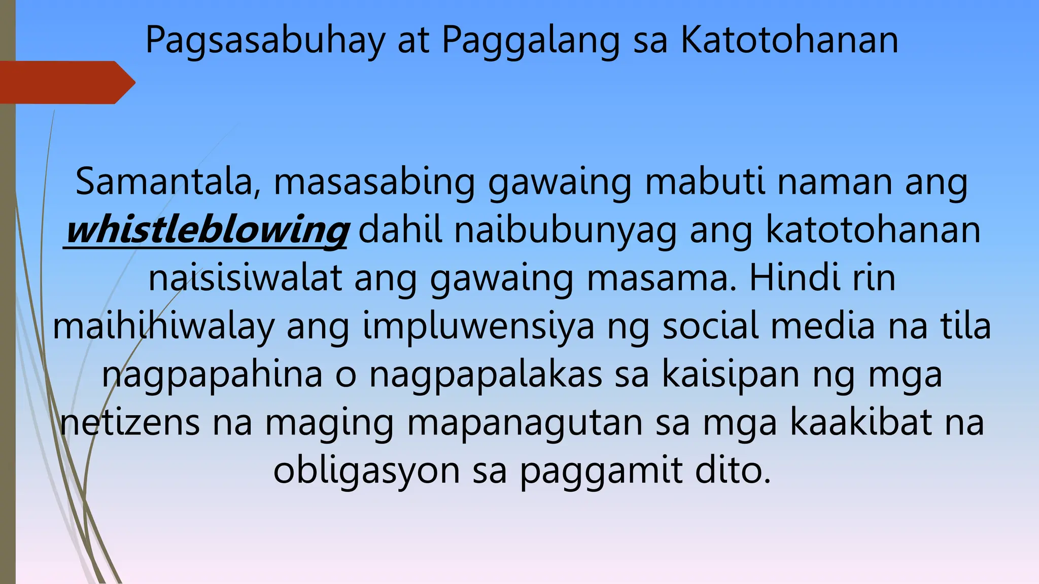 edukasyon sa pagpapakatao grade 10 values ed | PPTX