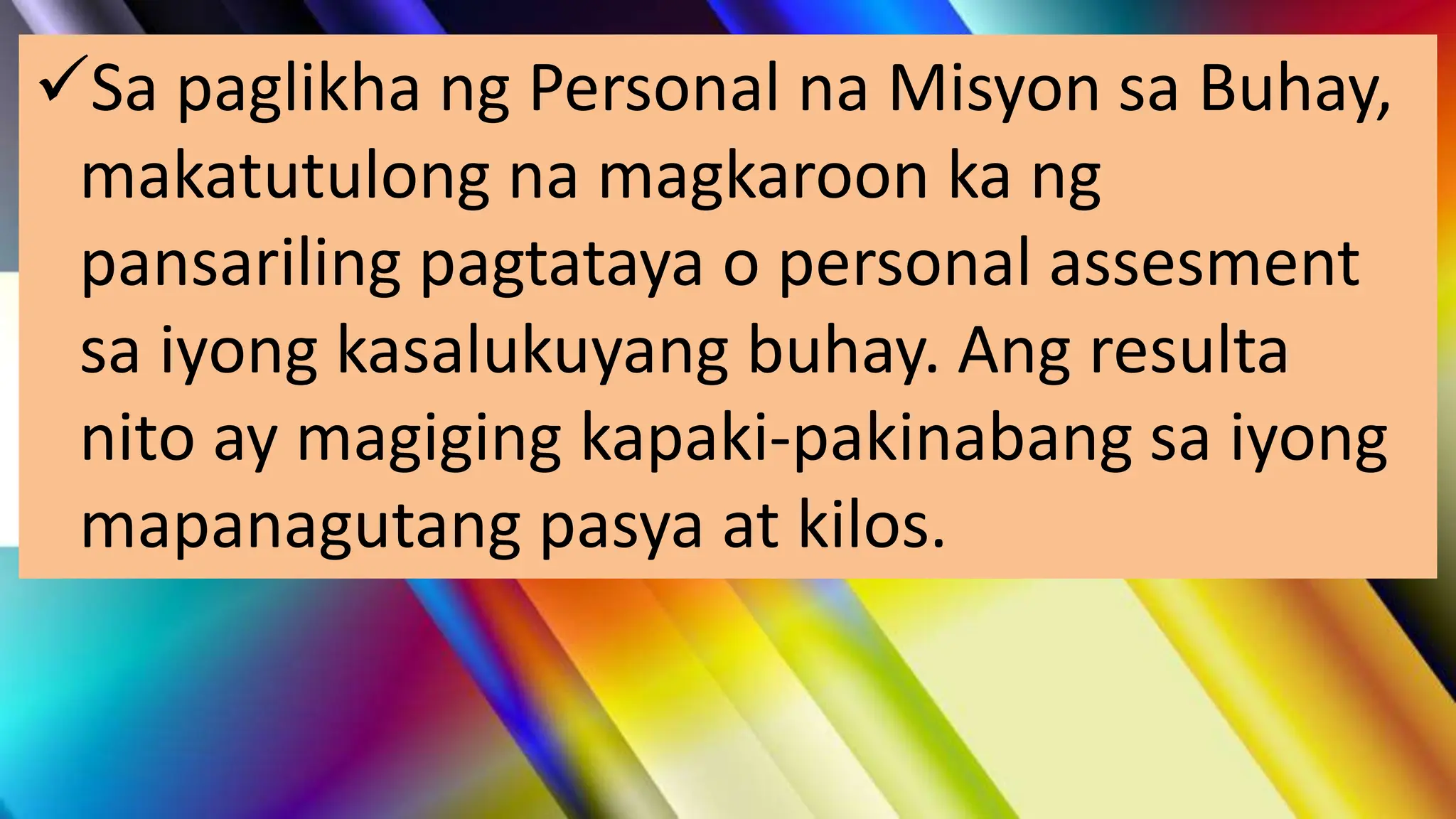 Q4-ESP9-MODULE 14-PERSONAL NA PAHAYAG NG MISYON SA BUHAY | PPTX