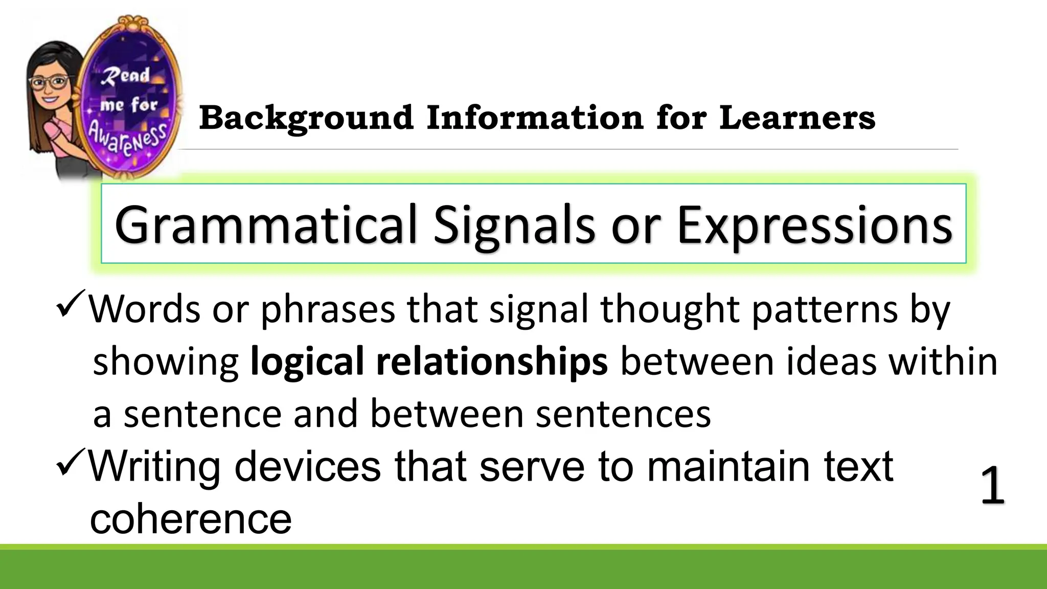 Q4-GRAMMATICAL-SIGNALS-PATTERNS-OF-IDEA-DEVELOPMENT.pptx