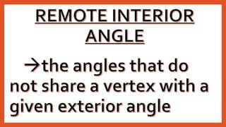 MATH 8 Quarter 4 LESSON 1.3 - Exterior.ppt