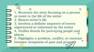 Q4-LESSON 4 in Creative Non-fiction power point presentation | PPTX