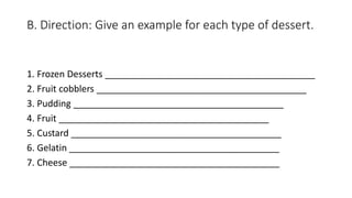 COOKERY 9 Q4 lo1-assessment | PPTX