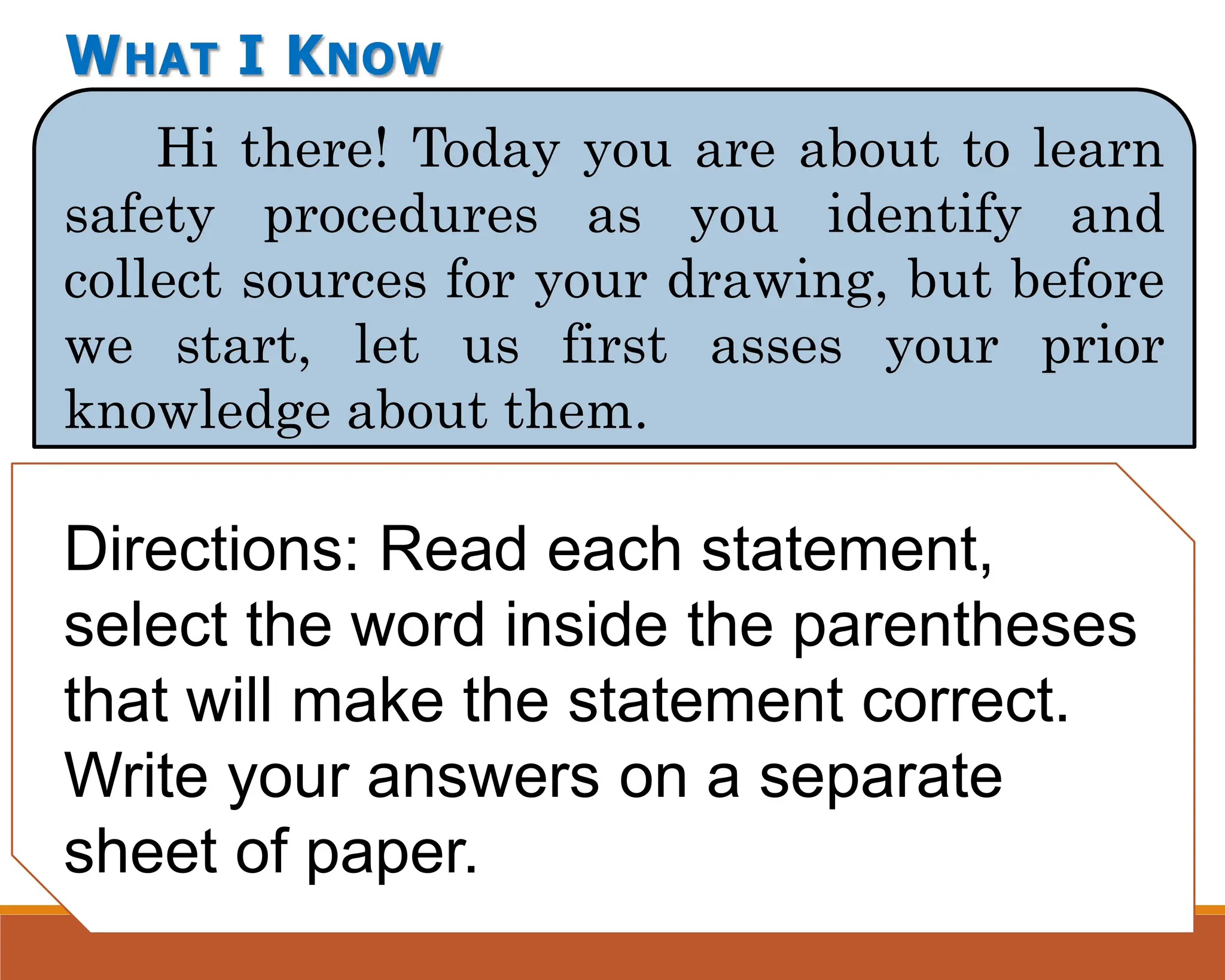 Q4-MODULE1 and 2 Safety Procedures and sourcing.ppt